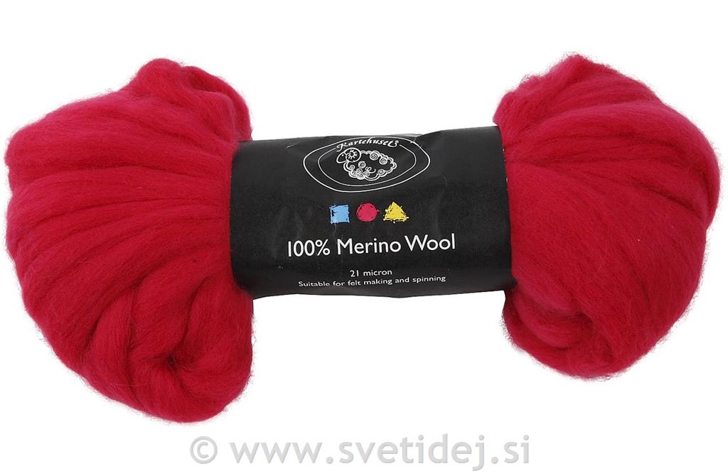 Merino volna, 21 micron, 100 g, - svetidej.si